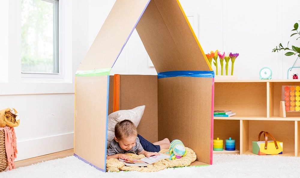 Why cardboard is a powerhouse for pretend play | Lovevery